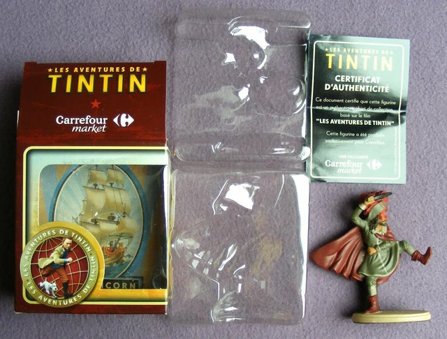 FIGUR TIM UND Struppi Tintin Rackham der Rote OVP Zertifikat Hergé ...