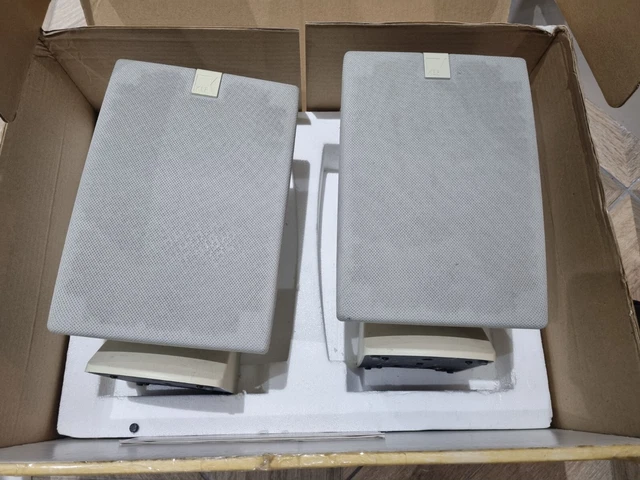 KEF MODEL 60S Wall Mount Speakers - Grey £45.00 - PicClick UK