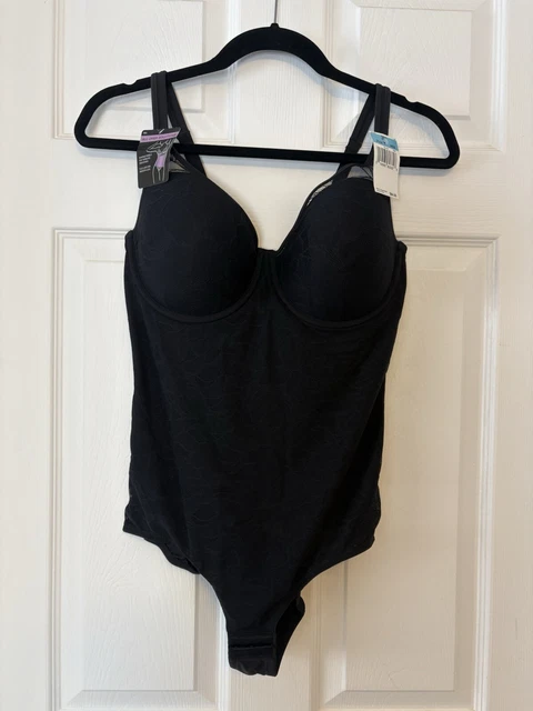 NEW BALI ULTRA Light Body Briefer Shaper Firm Control Underwire Lace ...