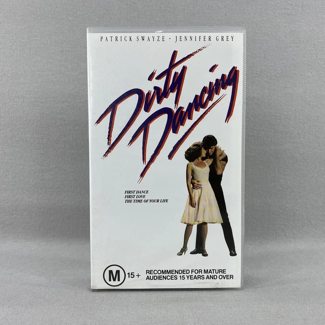 DIRTY DANCING VHS Video Tape Patrick Swayze Jennifer Grey Music Romance ...