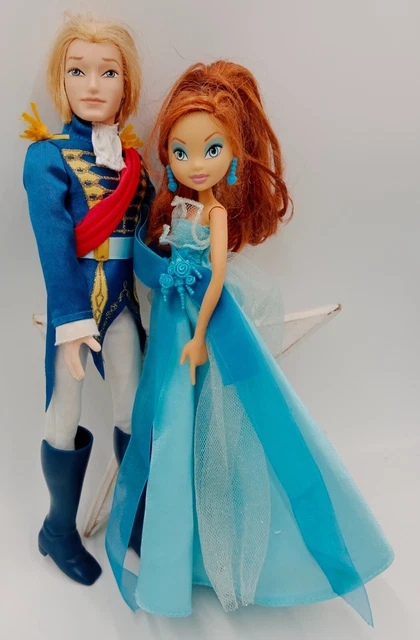 DOLLS MATTEL WINX Club Dolls Bloom & Prince Sky Couple Engagement Set ...