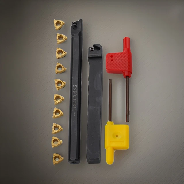 OUTIL DE FILETAGE tour dynamique support interne externe avec inserts - 11ER EUR 25,72 - PicClick FR