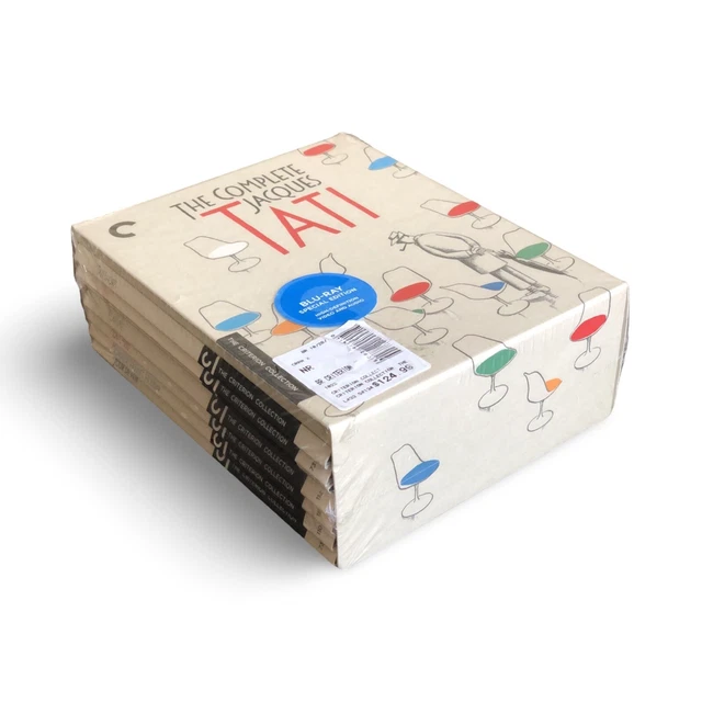 CRITERION COLLECTION #729 THE COMPLETE JACQUES TATI Blu-ray Box Set ...