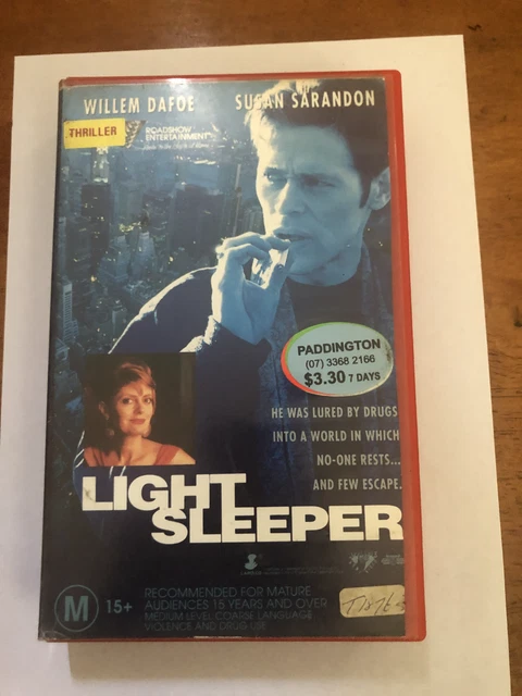 LIGHT SLEEPER VHS PAL Format Susan Sarandon William Dafoe £17.30 ...