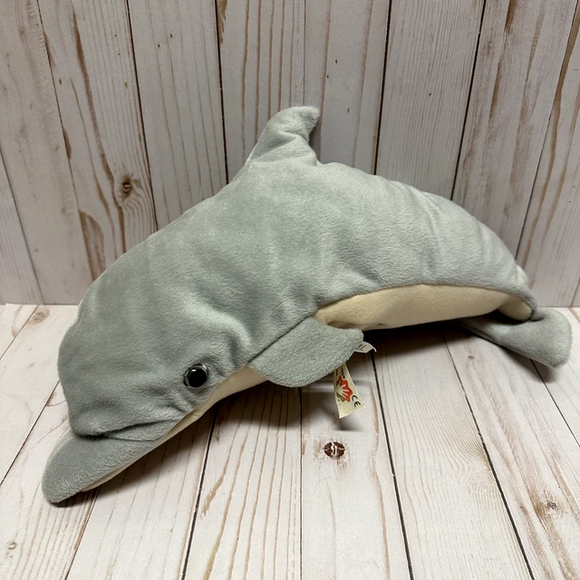 FOLKMANIS DOLPHIN FULL Body Puppet Plush Stuffed Animal Realistic 17 ...