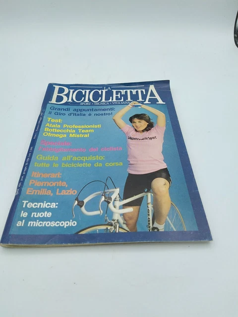 RIVISTA LA BICICLETTA Da Corsa Sport Tecnica Giro d'Italia Moser ...