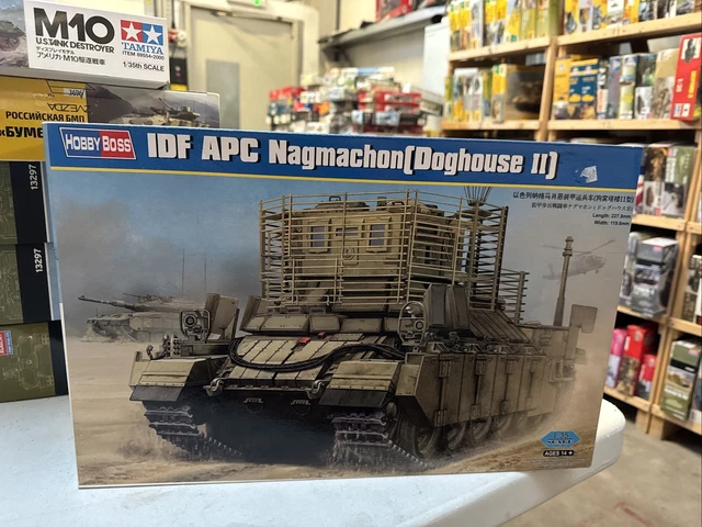 HOBBYBOSS 83870 – 1/35 IDF APC Nagmachon (Doghouse II) – Unstarted £30. ...
