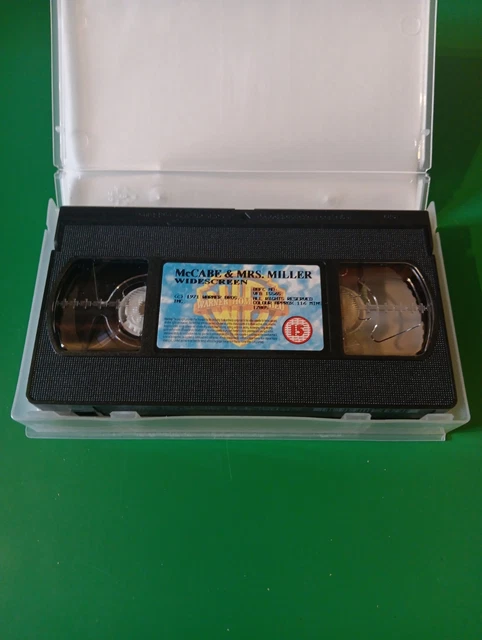 MCCABE AND MRS Miller VHS Warren Beatty Julie Christie Film Video Tape ...