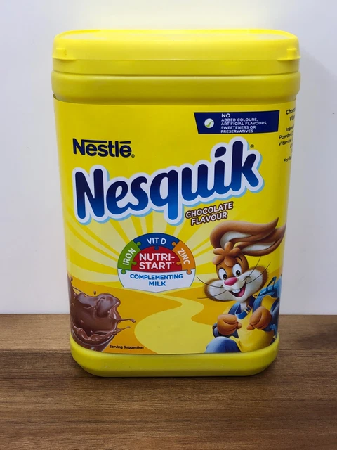 NESTLE NESQUIK CHOCOLATE Milk Drink Large 1kg X 4 Past BB DATE 11/2022 ...