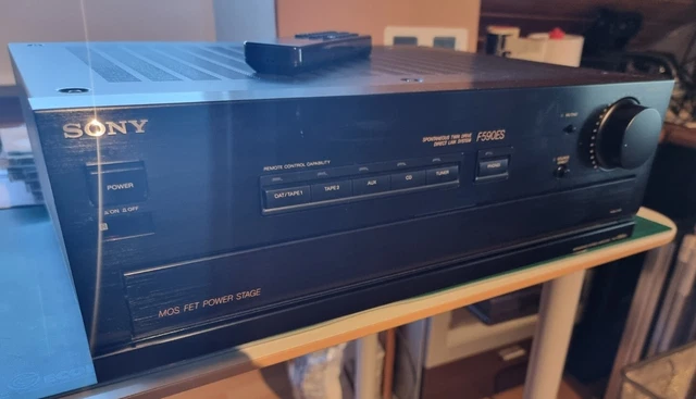 SONY TA-F590ES HIGHEND Stereo Verstärker Schwarz Vollverstärker Bolide A/B Kanal EUR 319,00 ...