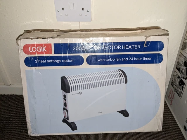 LOGIK CONVECTOR HEATER L20CHW10 £16.99 - PicClick UK