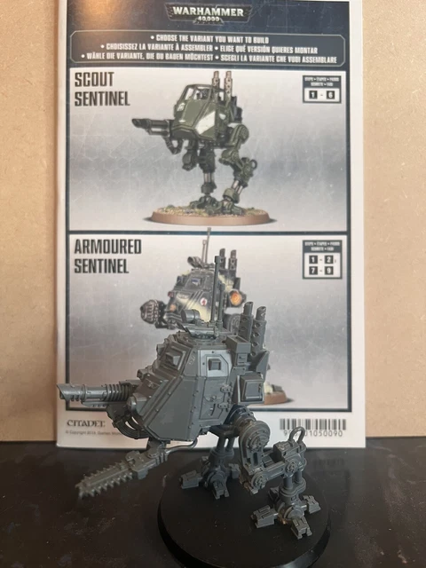 GAMES WORKSHOP WARHAMMER 40000 Astra Militarum Armoured Sentinel £19.99 ...