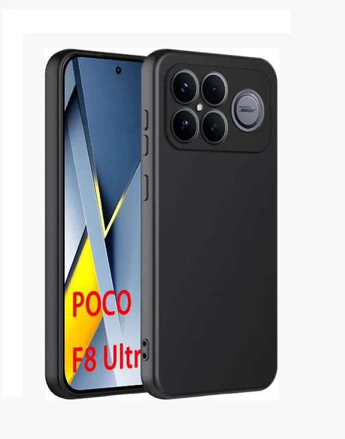 FOR XIAOMI POCO F8 Pro/ F8 Ultra Case, Silicone Gel Phone Cover+Screen ...