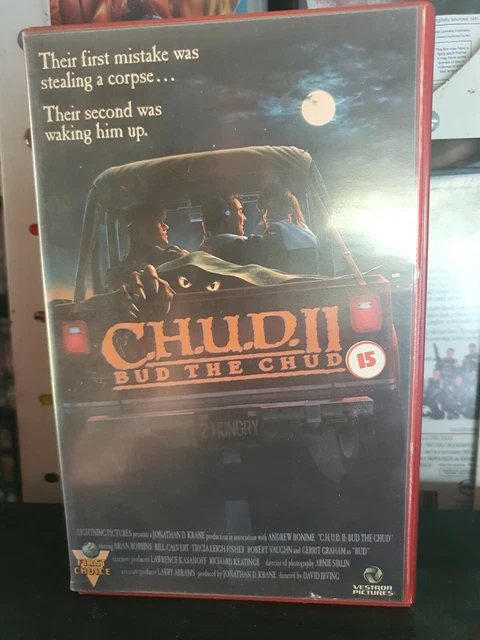 EX RENTAL BIG box vhs horror CHUD 2 BUD THE CHUD £20.00 - PicClick UK