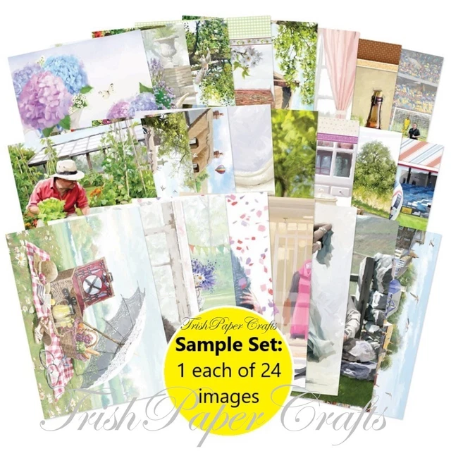 SAMPLE SET OF 24xA6 Sheets ~ Hunkydory's THE LITTLE BOOK OF HAPPINESS ...
