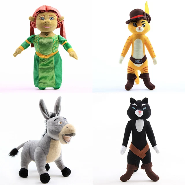 MONSTER 35CM SHREK Donkey Princess Fiona Ugly Cute Soft Decoration toy ...