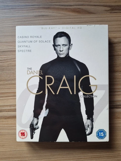 007 JAMES BOND The Daniel Craig Collection Bluray set £7.58 - PicClick UK