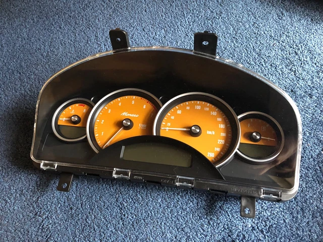 HOLDEN MONARO VZ CV8 CV8Z Dash Instrument Cluster Fusion Orange NOS £ ...