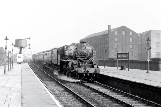 PHOTO BR British Railways Steam Locomotive Class 5MT 44729 at Rochdale ...