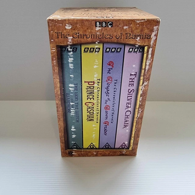 THE CHRONICLES OF Narnia VHS Boxset C.S. Lewis Lion Witch Wardrobe BBC Rare £10.70 - PicClick UK