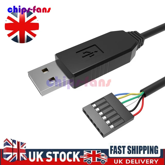 1M FTDI FT232RL USB to Serial Adapter Module USB to TTL RS232 Cable ...