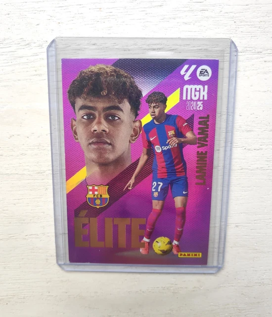 PANINI LAMINE YAMAL Elite Megacracks 2024 2025 Fc Barcelone Toploader ...