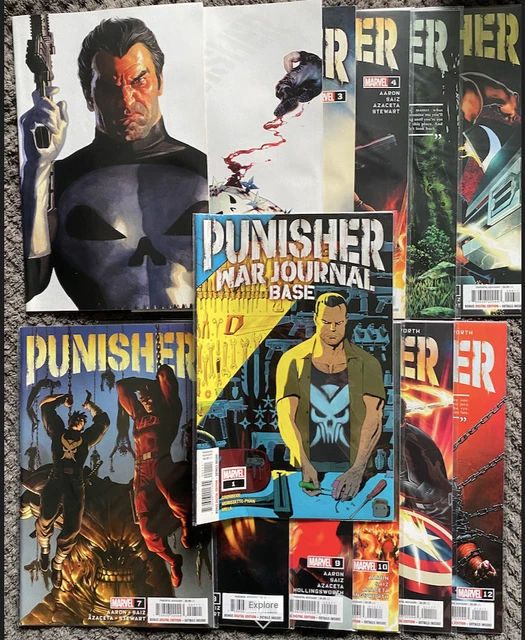 THE PUNISHER - 2022/23 MARVEL MINI SERIES, COMPLETE RUN + SPIN OFF ...