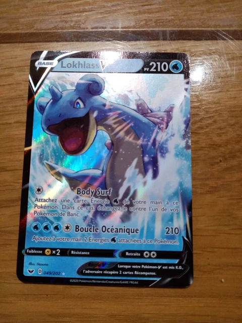 CARTE POKÉMON LOKHLASS V. 049/202. 2020 EUR 5,00 - PicClick FR