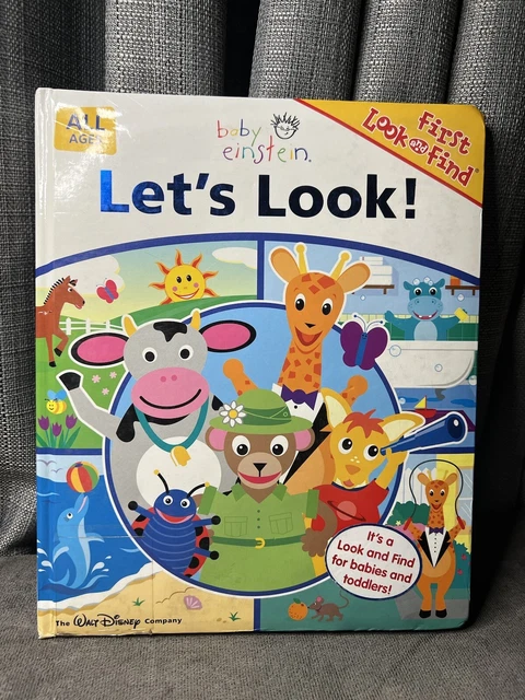 BABY EINSTEIN LETS Look First Look and Find Book 12" Disney $9.99 ...