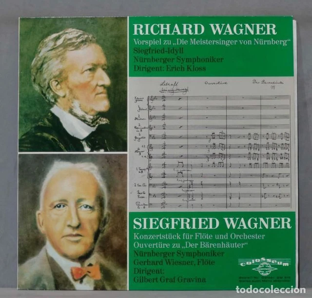 LP. RICHARD WAGNER, Siegfried Wagner. Vorspiel Zu. Die Meistersin EUR ...