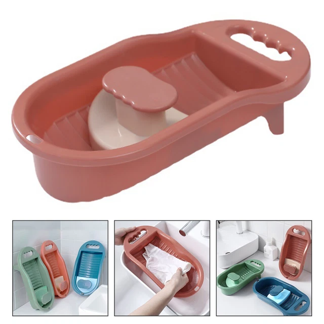 HAND WASHING MACHINE Scrubbing Washboard Housework Laundry Tool Child £ ...