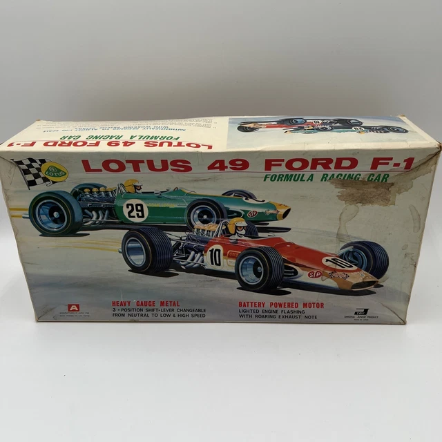 VTG ASAHI LOTUS 49 Ford F-1 Junior Race Car, Battery Operated, 1/10 ...