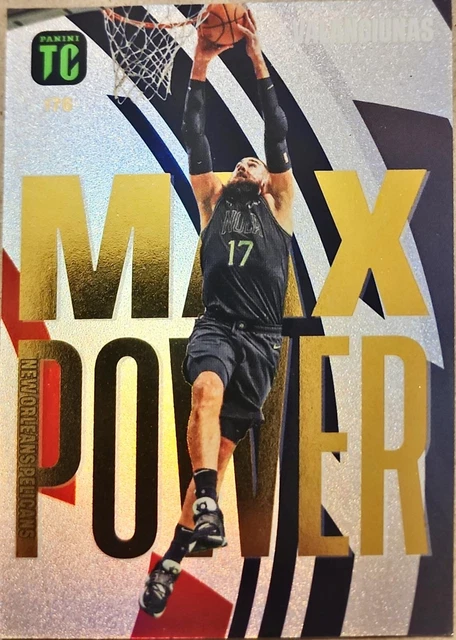 JONAS VALANCIUNAS 2023/24 Panini Top Class #176 Max Power Insert $3.00 ...