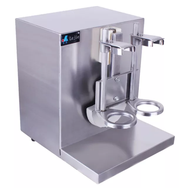 DOUBLE-FRAME AUTO BUBBLE Boba Milk Tea Shaker Shaking Machine Milktea ...