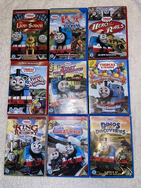 THOMAS THE TANK Engine dvd bundle X 9 More Listed Free Post (D2) £14.99 ...