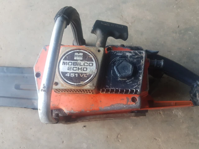 VINTAGE MOBILCO ECHO Kioritz CS451 VL Chainsaw Collectors Item $295.00 ...