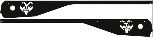 KISS RAILS ARMOR mod for Stern pinball machine 1072 $219.99 - PicClick