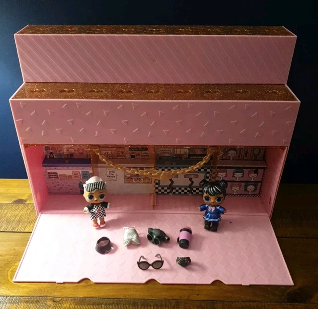 LOL SURPRISE DOLLS Stand Pop Up Store Carry Case Display Stand ...