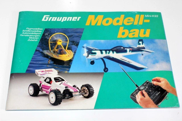 RARE 1993 GRAUPNER Model Engine Catalog. EUR 16,52 - PicClick FR