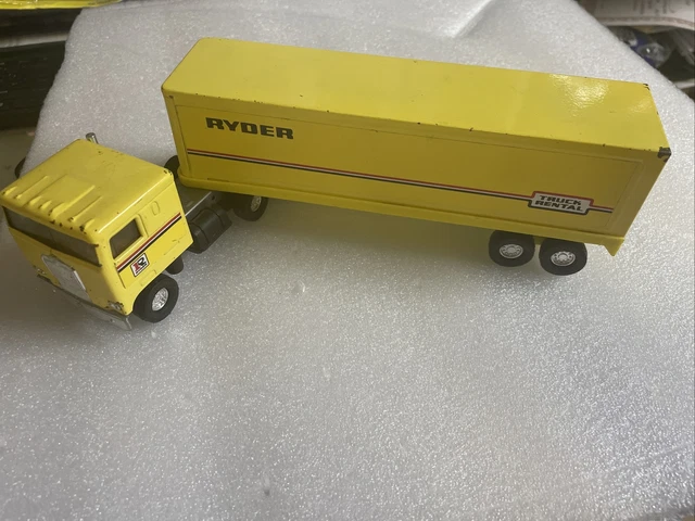 VINTAGE ERTL TOYS Kenworth 1/48 Scale Ryder Truck And Trailer 1980s EUR ...
