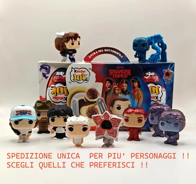 KINDER JOY STRANGER Things Funko Pop EUR 5,00 - PicClick IT