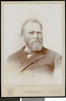 PORTRAIT OF FRANCIS M. Lyman of Salt Lake California Old Photo $8.50 ...