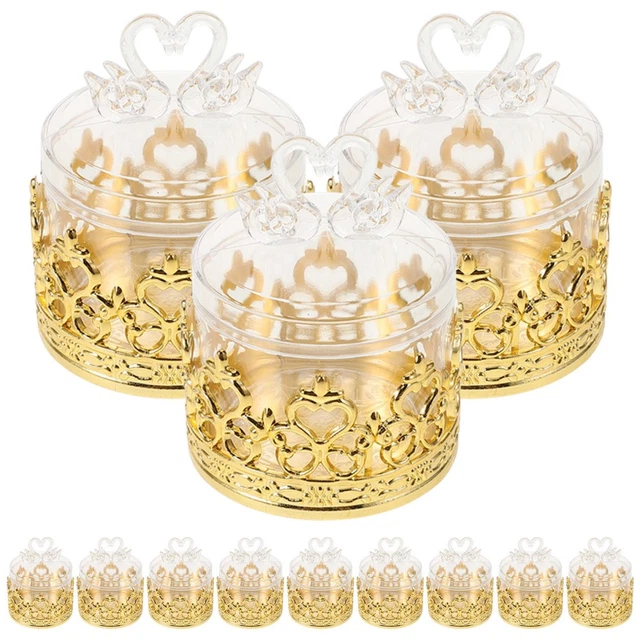 12 PCS SNACK Box Container Transparent Candy Pot Boxes for Bouquet ...