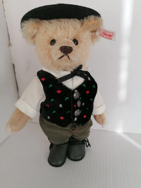 STEIFF TEDDY BÄR Trachtenbär Sepp limitierte Auflage EUR 69,00 ...