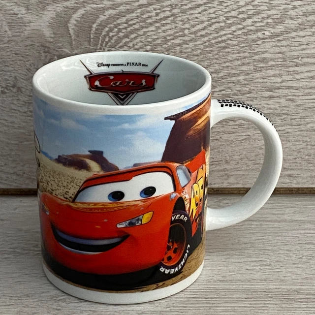 DISNEY STORE EXCLUSIVE Cars Lightning Mcqueen and Mater Ceramic Mug £18 ...