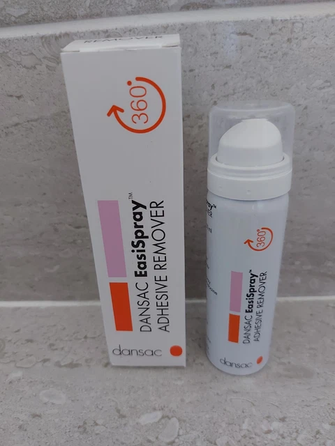 DANSAC MEDICAL ADHESIVE REMOVER NON STING EASISPRAY 50ML stoma ...