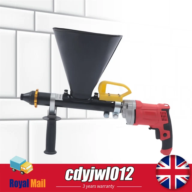 700W MORTAR GROUT Electric Gun Brick Pointing Tile Grouting Cement ...