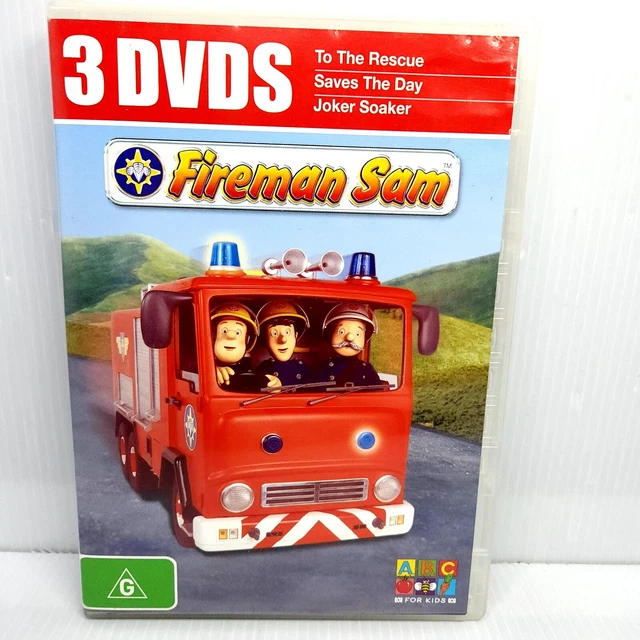 FIREMAN SAM (3 DVDS PAL Region 4) To The Rescue, Saves the Day, Joker ...