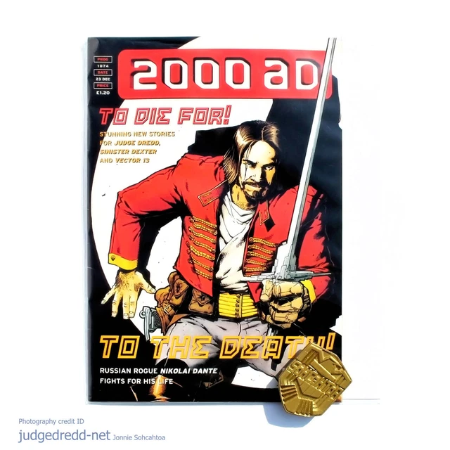 2000AD PROG 1074 Judge Dredd Comic Issue Very Good to Excellent ...