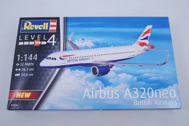 REVELL 03840 AIRBUS A320neo British Airways 1:144 modellismo EUR 13,01 ...